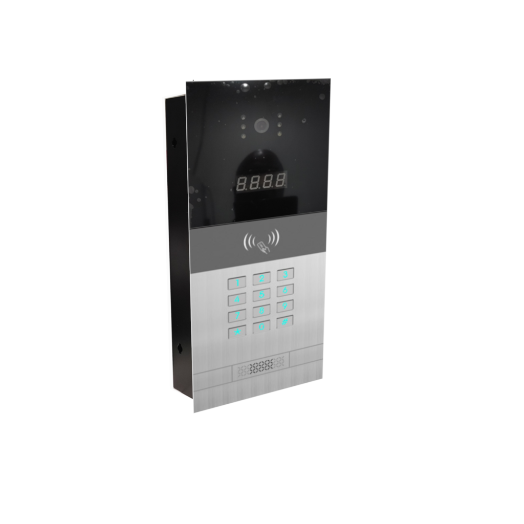 Multi-tenant Video Intercom For 8 Unit Building - UnikCCTV.Com