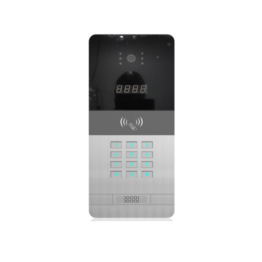 Multi-tenant Video Intercom For 8 Unit Building - UnikCCTV.Com