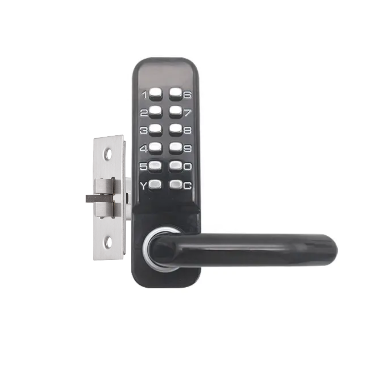 2 Sided Code Access Waterproof Mechanical Door Lock