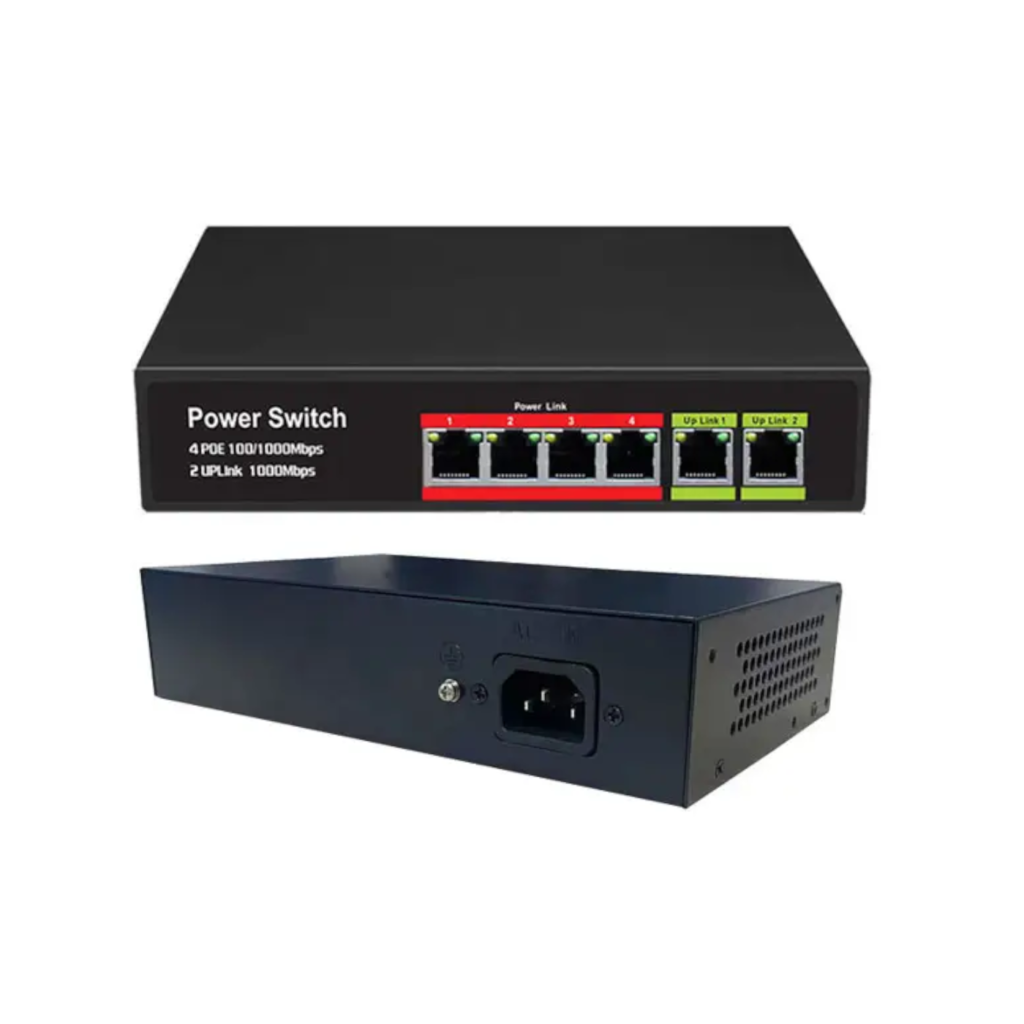 4 Port POE Switch 48V POE Switch