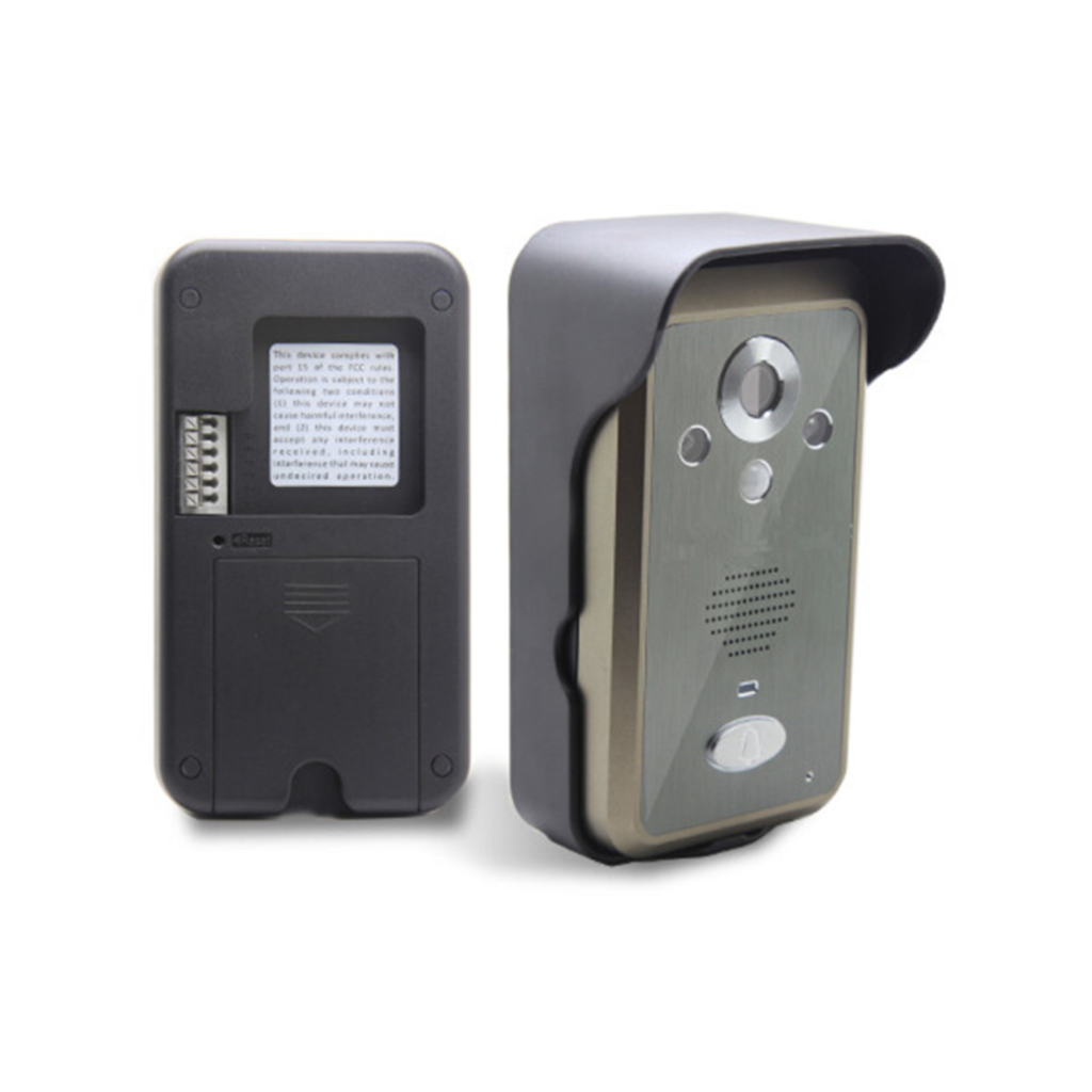 3 Touchscreen Wireless Video Intercom Doorbell