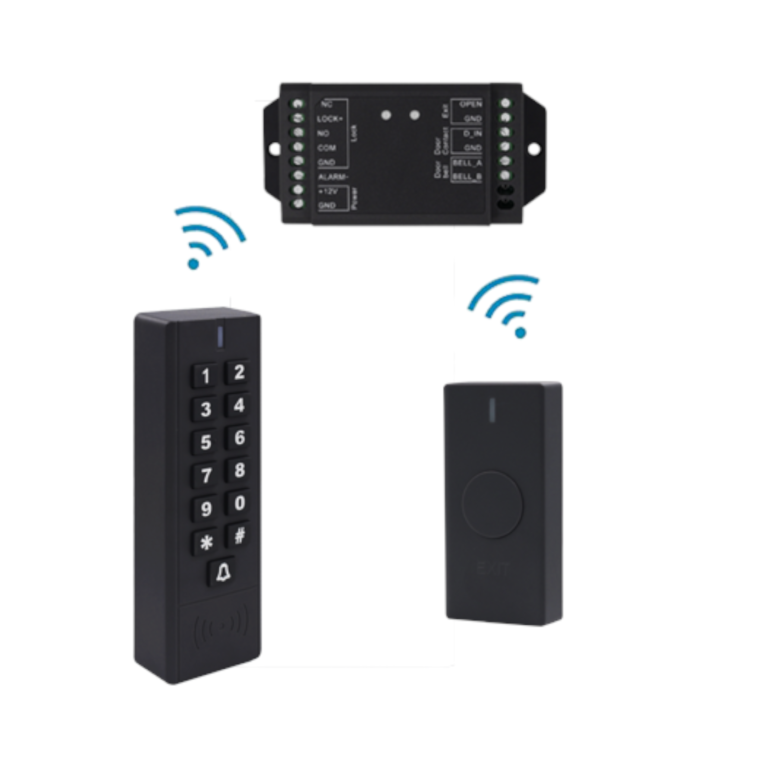 Wire-free Keypad + Rfid Card Access Control Kit - UnikCCTV.Com