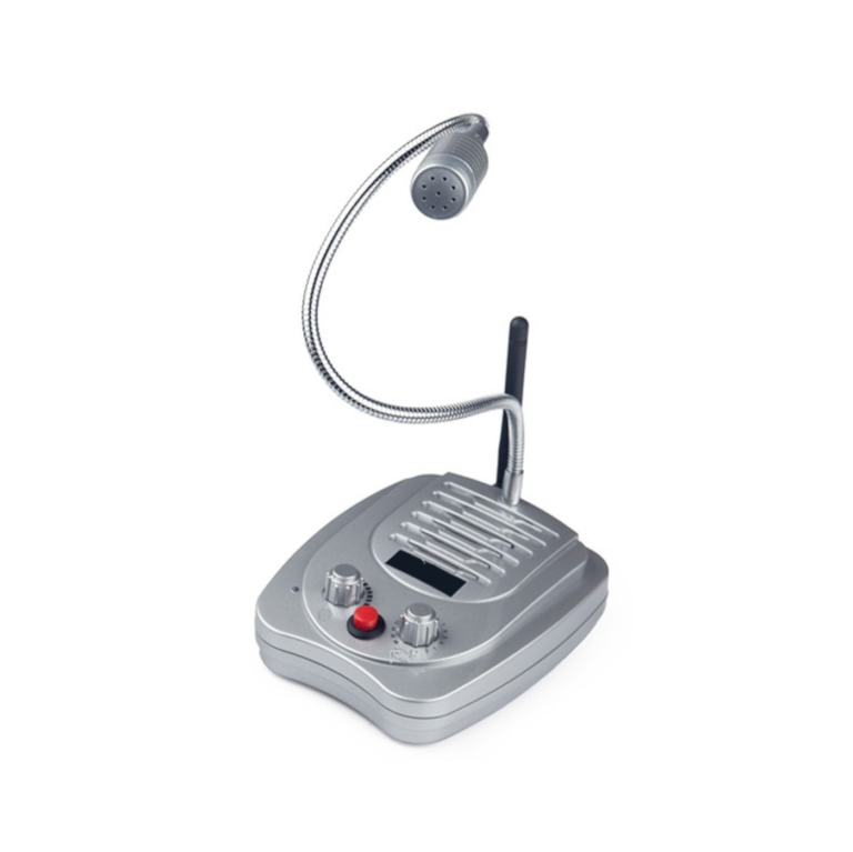 Press-to-Talk 2-Mile Wireless 2-Way Radio Intercom