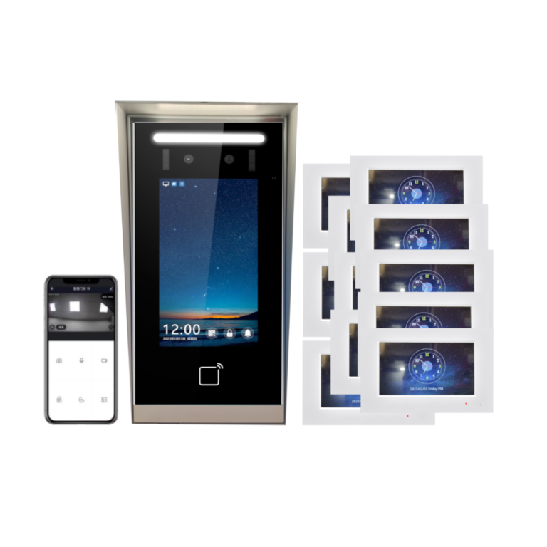 10 Multi Station Home Video Intercom System
